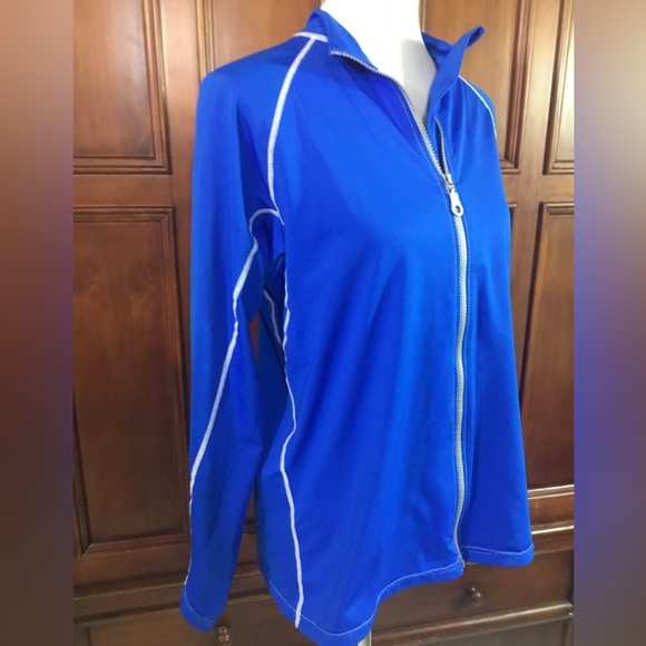 duck Skinz | Jackets & Coats | Duck Skins Womens Full Zip Cobalt Blue ...